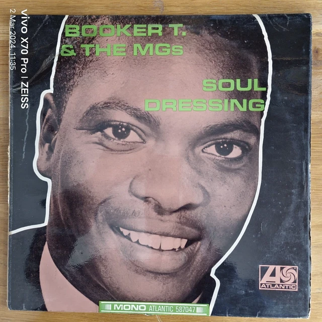 BOOKER T & the MGs Soul Dressing, Original vinyl LP, 1966. Record G+, sleeve F. EUR 5,86 ...