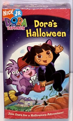 DORA THE EXPLORER Dora's Halloween VHS 2004 Nick Jr Nickelodeon Kids ...