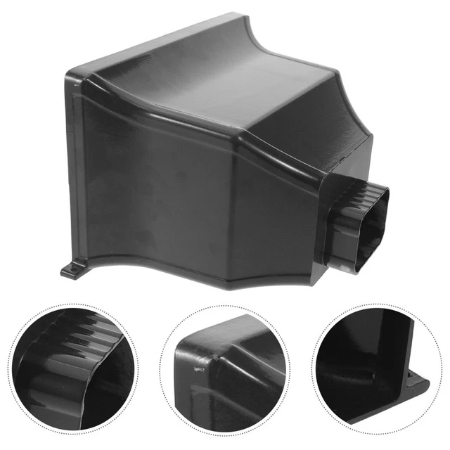 RAINWATER DIVERTER GUTTER Parts and Accessories Downspout to Adapter £ ...