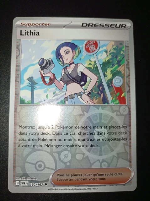 CARTE POKÉMON LITHIA - Mascarade Crépusculaire TWM 160/167 - Reverse ...