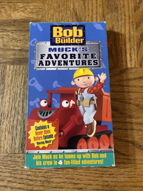 Bob The Builder Mucks Favorite Adventures Vhs £1362 Picclick Uk