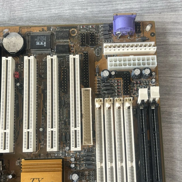 PCCHIPS M571 V3.2 Socket 7 Motherboard Integrated Graphics Card TXPro ...