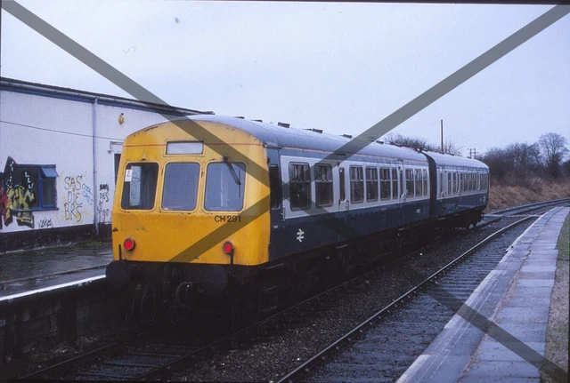 RAILWAY LOCOMOTIVE 35MM Slide – Class 101 Dmu Sitting At Buckley ...