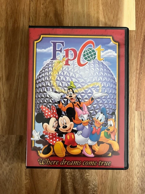 EPCOT - WHERE Dreams Come True DVD - Disney World - Region free £2.50 ...