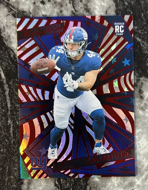 2025 PANINI REVOLUTION Cam Skattebo Red Astro Rookie #207 Giants $5.48 ...