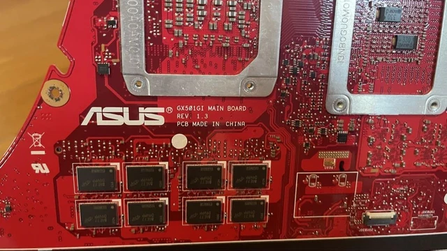 ASUS ROG ZEPHYRUS GX501GI Laptop Motherboard i7-8750H 8GB GTX1080 Used ...
