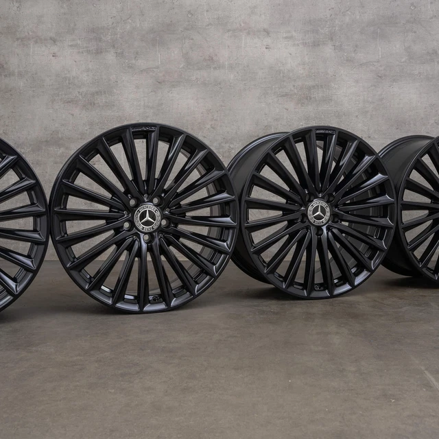 AMG MERCEDES BENZ C-Class W206 S206 19-Inch Rims Black Painted NEW ...