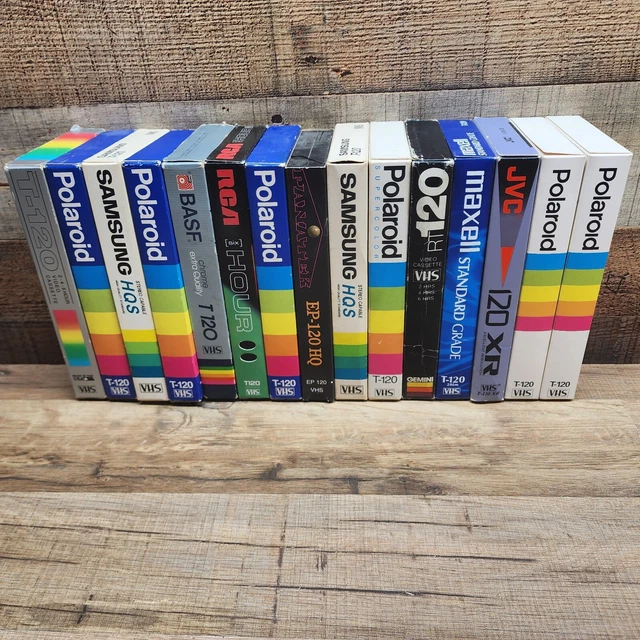 LOT OF 15 Pre-Recorded VHS Tapes - Sold As Used Blanks - Movies/TV Show ...