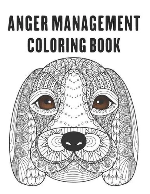 ANGER MANAGEMENT COLORING Book: control your anger and relieve stress ...