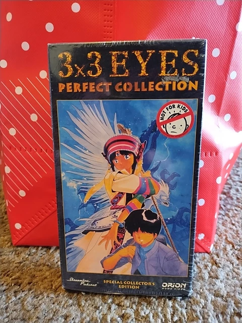 VINTAGE VHS 3X3 Eyes Perfect Collection HTF £13.76 - PicClick UK