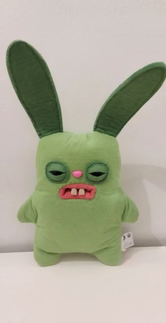 FUGGLER RABID RABBIT Plush Green £7.99 - PicClick UK