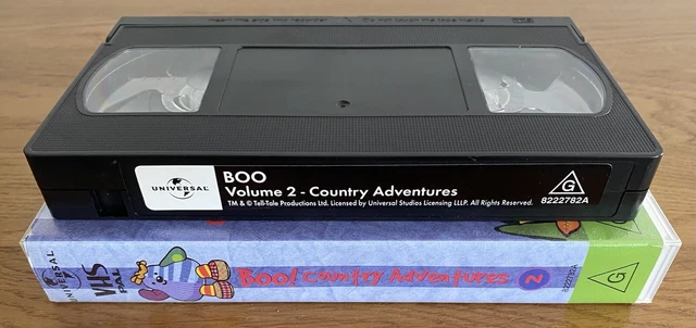 BOO ! VHS Country Adventures 2004 Volume 2 PAL Video Boo! TESTED RARE ...