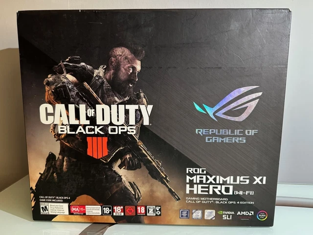 ROG MAXIMUS XI HERO (WI-FI) Call of Duty - Black Ops 4 Edition £21.52 ...