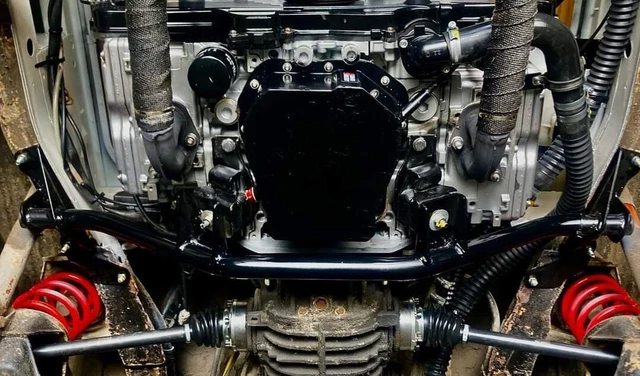 VW T25 T3 vanagon Engine Mount craddle subaru Conversion Ej20 ej25 h6 ...