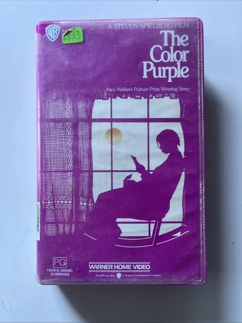 THE COLOR PURPLE [VHS] Warner Big Box Ex-Rental Video Tape Steven ...
