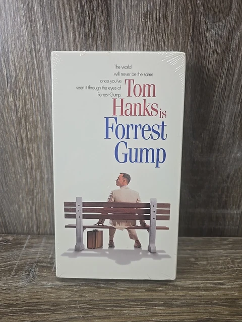 FORREST GUMP VHS SEALED Watermarks Paramount Tom Hanks Sally Field VTG ...