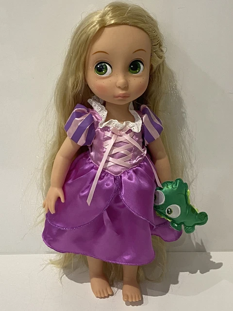 DISNEY STORE ANIMATOR Animators pascal Rapunzel Tangled Toddler doll £ ...