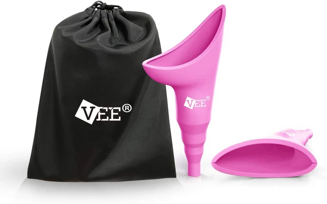 VEE® FEMALE URINAL |Travel Urination Device & Pee Funnel for Women ...