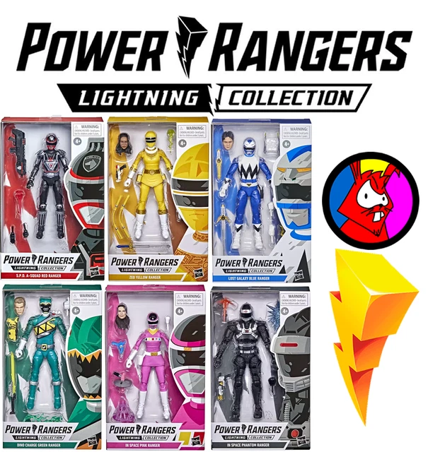 POWER RANGERS LIGHTNING Collection - Pick and Choose - Hasbro 6inch Figures £16.00 - PicClick UK