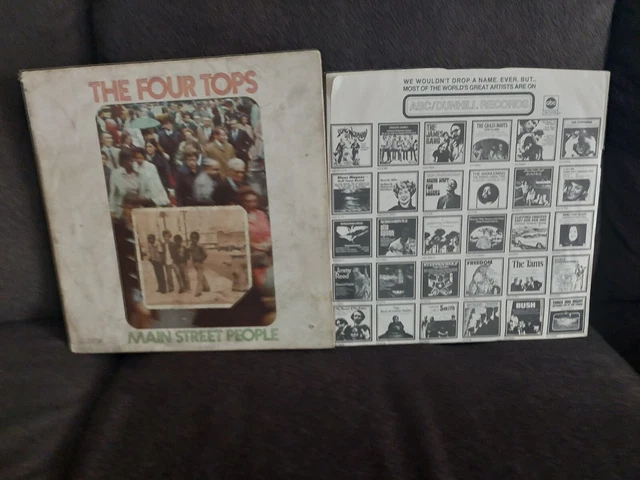 THE FOUR TOPS Main Street People LP 1973 DSX-50144 1ST US PRESS FUNK ...