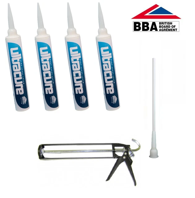 ULTRACURE DPC DAMP PROOF / PROOFING INJECTION CREAM KIT (4 x 380ML KIT ...