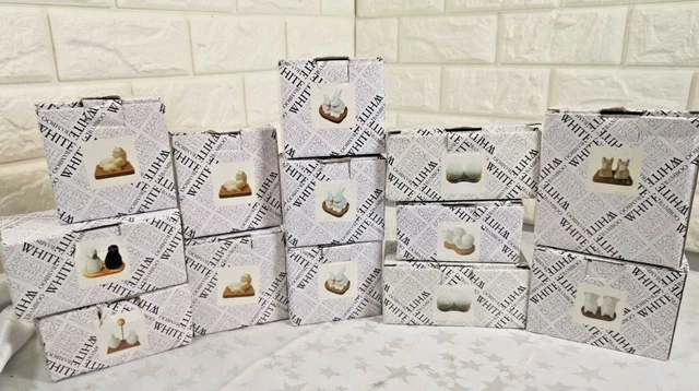 NEW SHUDEHILL WHITE Cruet Set Salt & Pepper Shaker Novelty Various ...