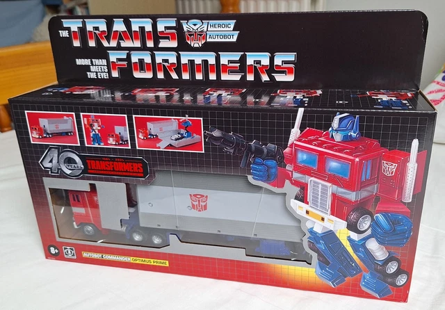 TRANSFORMERS G1 OPTIMUS PRIME 40th Anniversary Retro 2024 Reissue - NEW ...
