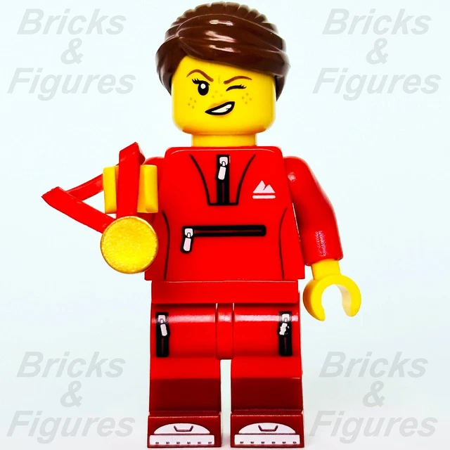LEGO® OLYMPIC CHAMPION Athlete with Gold Medal Build-A-Minifigure BAM ...