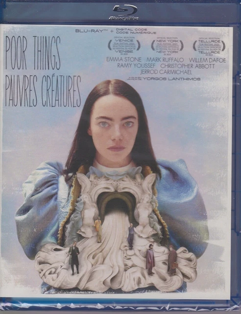 POOR THINGS BLURAY & DIGITAL SET with Emma Stone & Mark Ruffalo ...