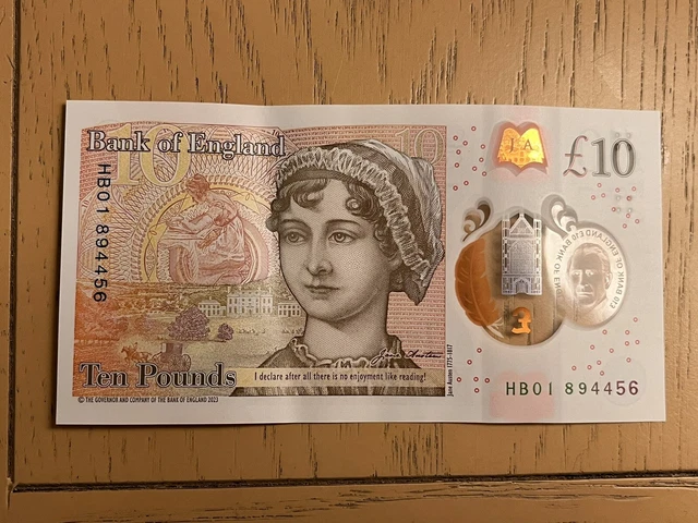 NEW KING CHARLES Ten Pound (£10) Note prefix HB01 £516.68 - PicClick UK