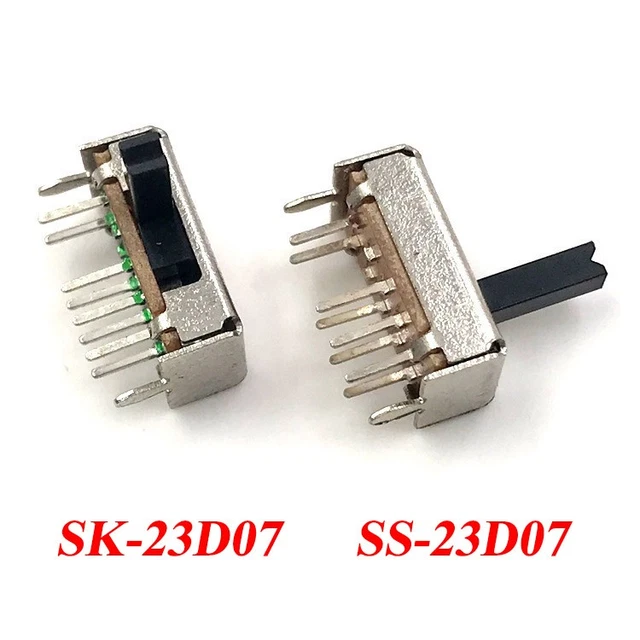 1/3/5/10PCS SK-23D07 SS-23D07 8Pin Toggle Switch Slide Switch ...