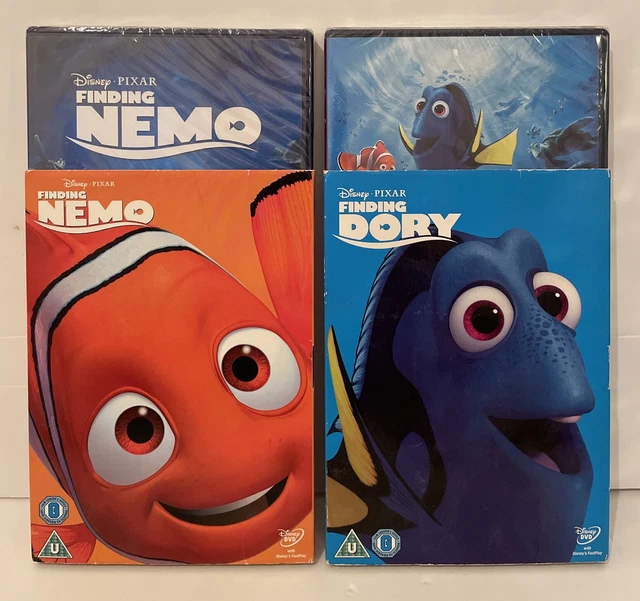 FINDING NEMO & Finding Dory Disney Pixar - Slip Cover DVD’s - Sealed ...
