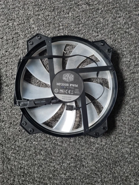 COOLER MASTER MF200R PWM PC Case Tower Cooler Fan 200mm EUR 25,39 ...
