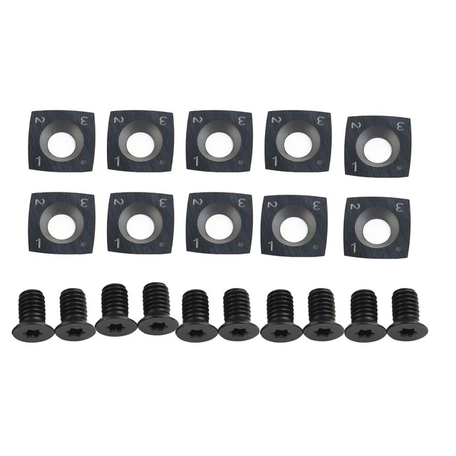15MM SQUARE CARBIDE Inserts with 4 Edges for Optimal Woodworking ...
