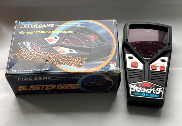 VINTAGE EXTREMELY RARE 1981 BANDAI SHINSEI BLASTER LCD Game (Very Good ...