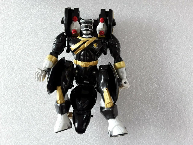 POWER RANGERS WILD Force Deluxe 7" Zord-Morphin Black Bison Ranger EUR ...