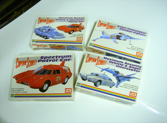 CAPTAIN SCARLET IMAI MODEL KIT SPECTRUM PURSUIT PATROL CAR ANGEL ...