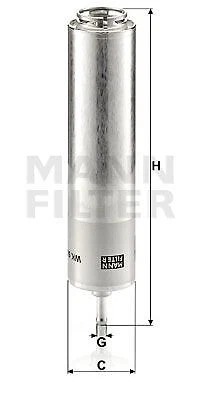 FILTRO COMBUSTIBLE FILTRO combustible filtro hombre filtro para BMW E91 ...