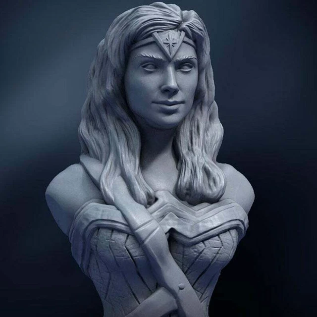 WONDER WOMAN FROM DC Comics 3D Printed Bust ***3DElitePrints*** £29.47 ...