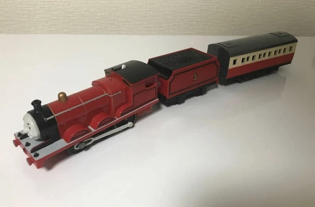 THOMAS & FRIENDS TOMY Plarail Trackmaster Classic James train rare d ...