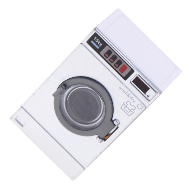 MINIATURE WASHER DRYER Model Appliances Furniture for Dollhouse Toy and ...