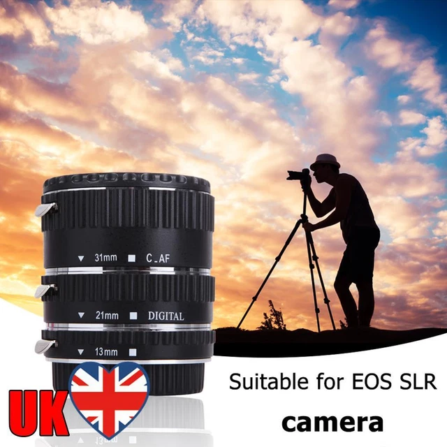 CAMERA AUTO FOCUS Macro Lens Extension Tube for Canon EF EF-S Mount ...