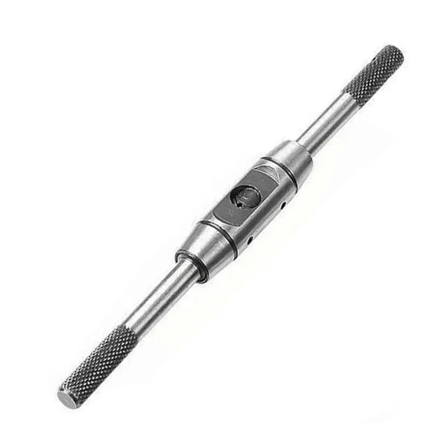 ADJUSTABLE HAND TAP Wrench Holder 2-8mm Thread Metric Handle Tapping ...