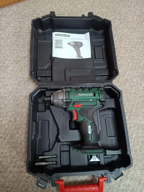 PARKSIDE CORDLESS IMPACT Driver PDSSA 20-Li A1 - 20V BARE UNIT £22.00 ...