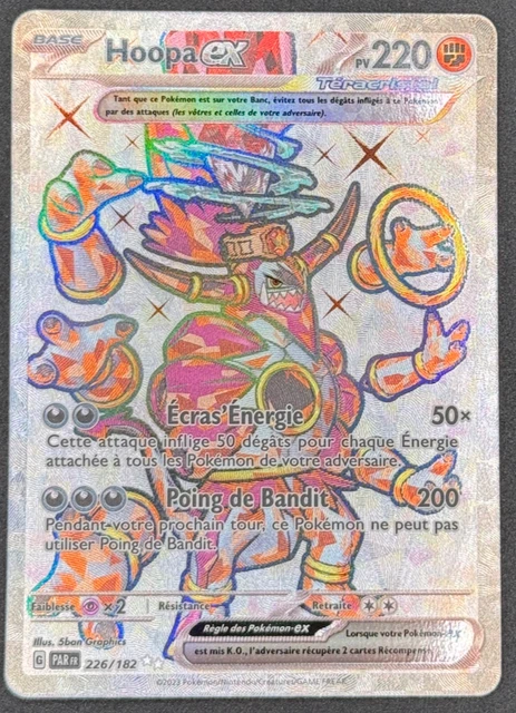CARTE POKEMON HOOPA Ex 226/182 🇫🇷 Fr 🇫🇷 Faille Paradoxe Ev4 EUR 5,50 ...