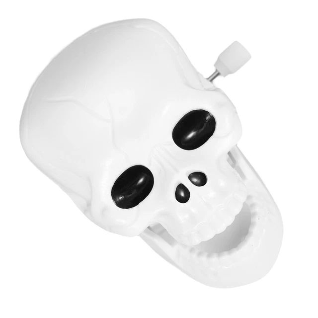 SKELETON WIND-UP TOY Abs Child Scary Toys Halloween Spring Launchers ...
