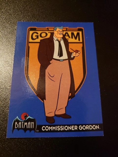 1993 TOPPS BATMAN: The Animated Series Commissioner Gordon #7 EUR 1,84 ...