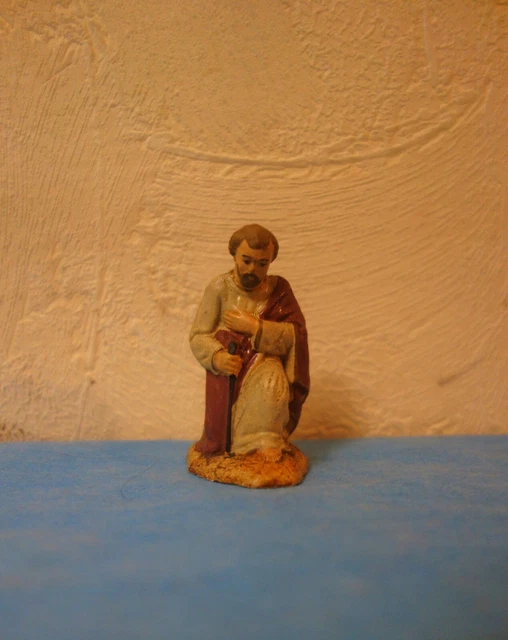 ANCIEN SANTON CRÈCHE devineau taille 3 joseph c EUR 4,99 - PicClick FR