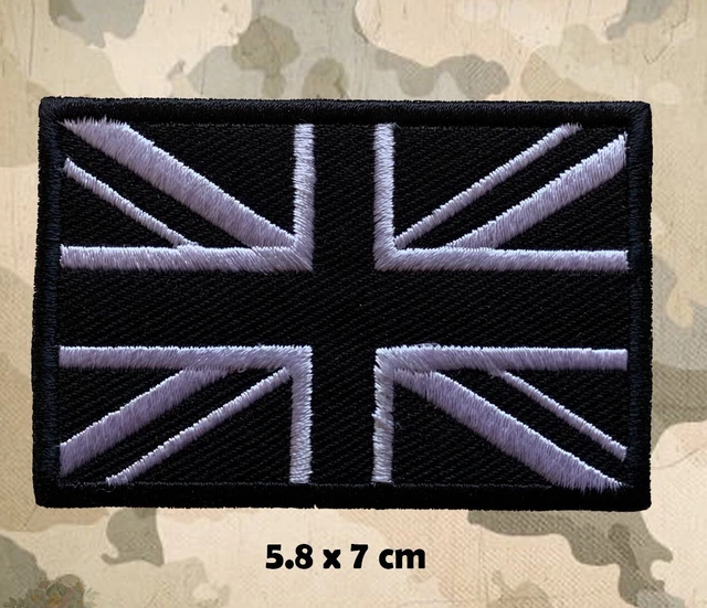 BRITISH ARMY UNION Jack Badge - Black Subdued -Trf , Mtp £3.99 ...