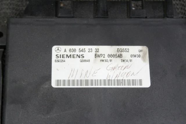 TRANSMISSION CONTROL UNIT Module TCU TCM A 027 545 03 32 FOR 01-04 W220 ...